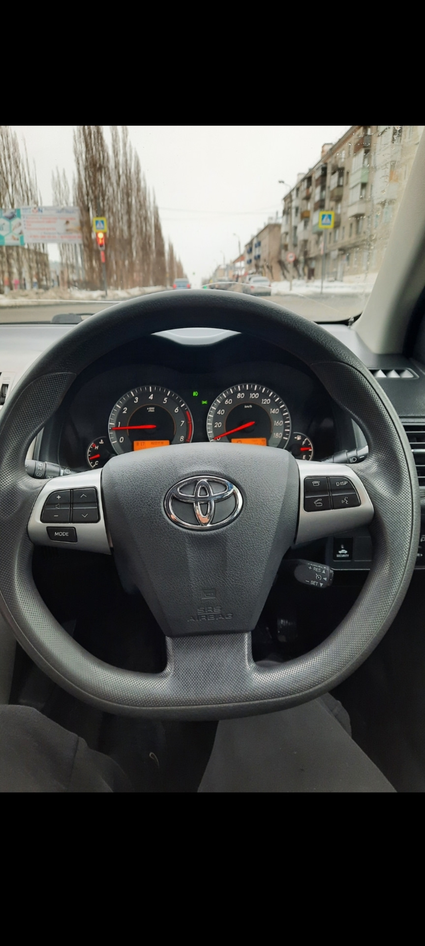 25=Рульчик — Toyota Corolla Fielder (E140), 1,8 л, 2010 года | аксессуары | DRIVE2