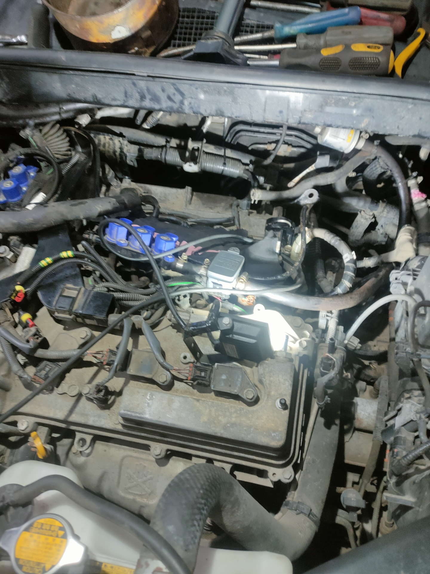 Замена свечей зажигания — Toyota Highlander (XU40), 3,5 л, 2012 года ...