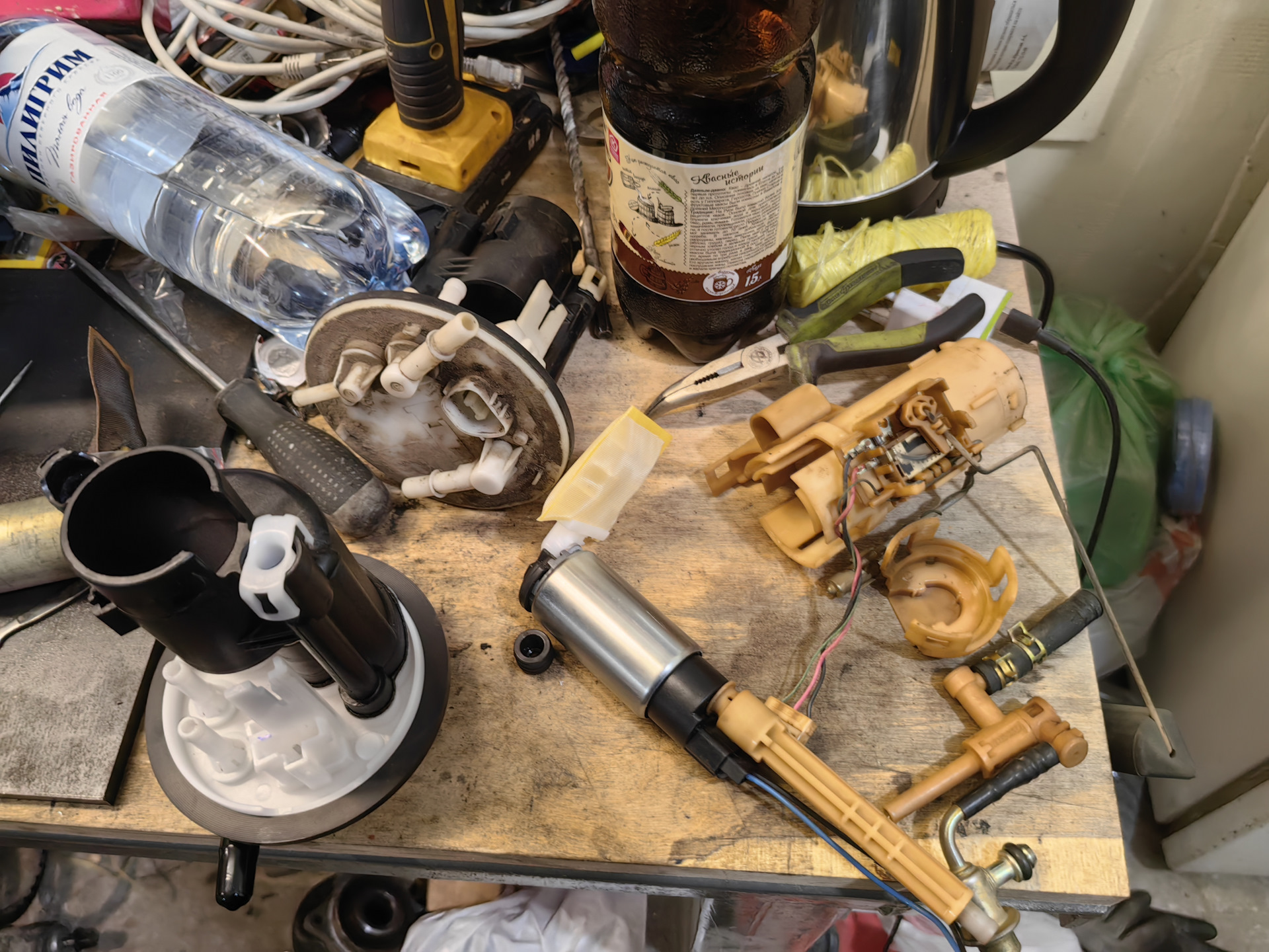 Замена бензонасоса, фильтра и прочих шурушек — Mitsubishi Pajero iO, 1 ...