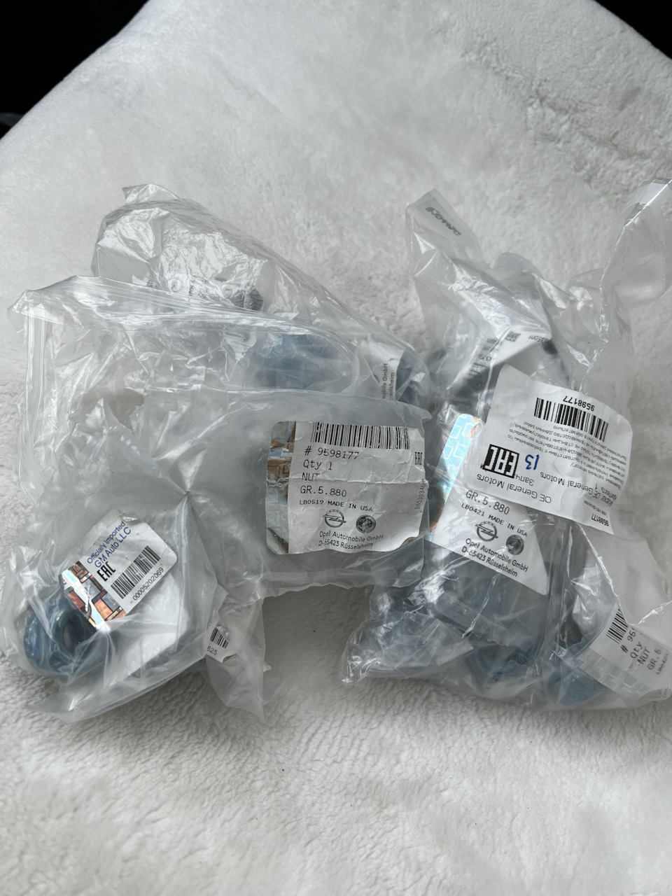 9598177 ГАЙКА М14-(мин. партия)-1шт Opel | Запчасти на DRIVE2