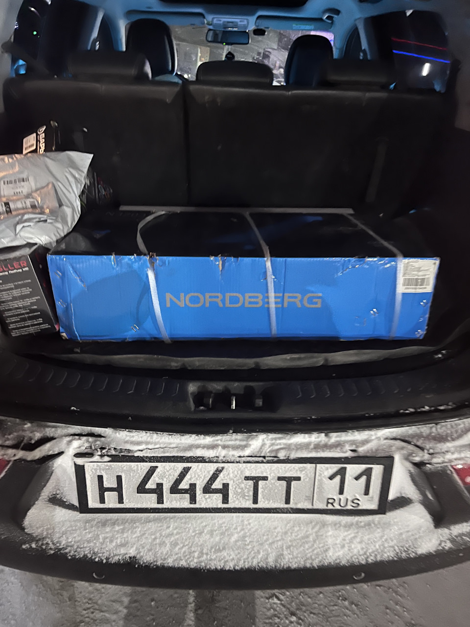 Домкрат NORDBERG 32032 3тн. — KIA Sportage (3G), 2 л, 2014 года ...