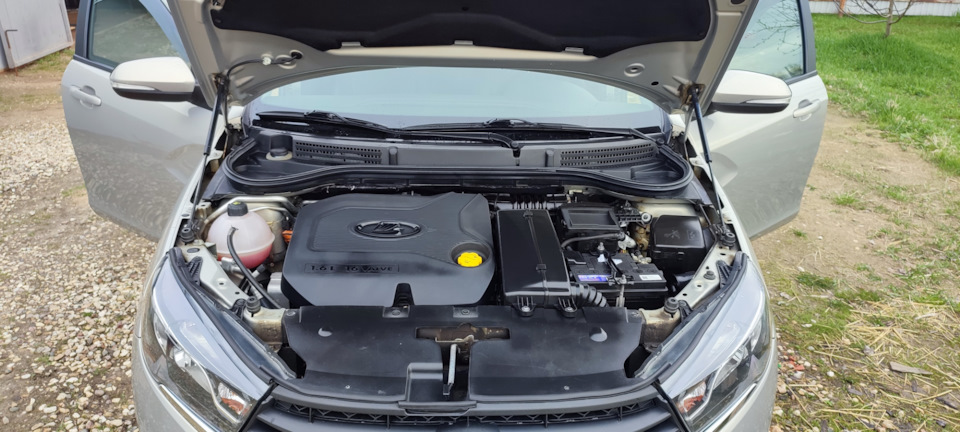 Замена передних тормозных дисков — Lada Vesta (1G), 1,6 л, 2019 года ...