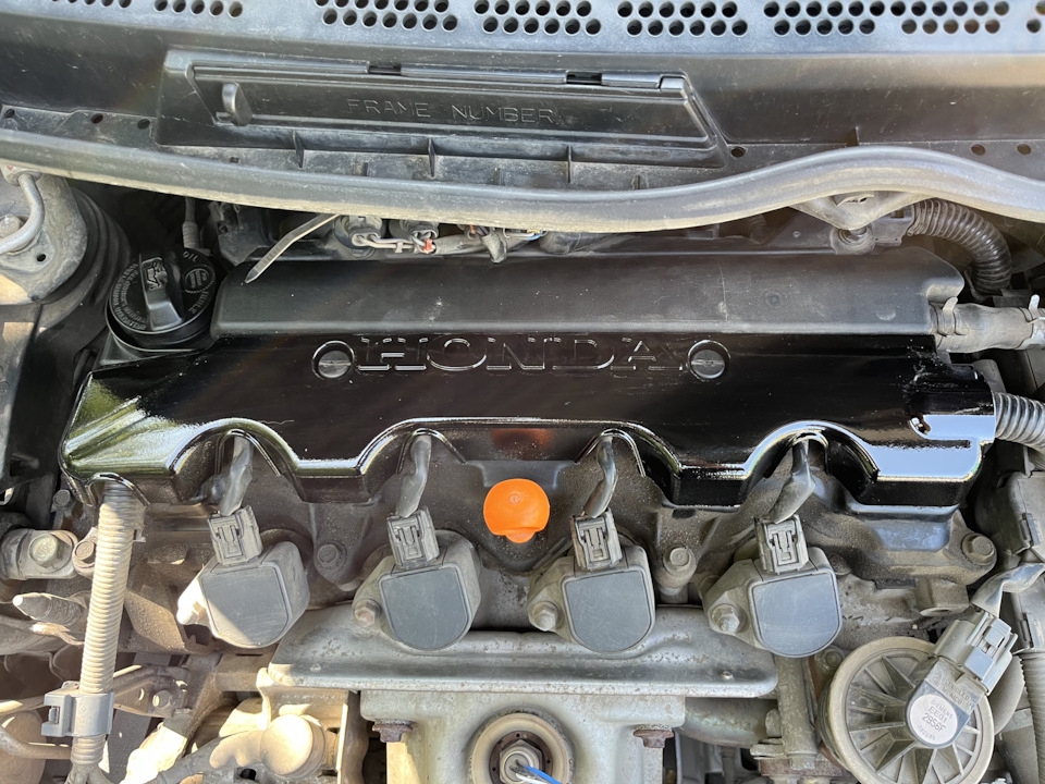 Решетка радиатора ( антихром ) — Honda Civic 4D (8G), 1,8 л, 2006 года ...