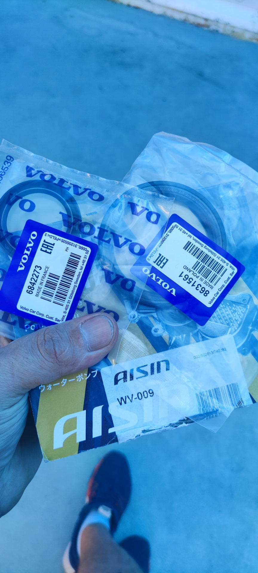 8631561 Уплотняющее кольцо, распределительный вал Volvo | Запчасти на ...