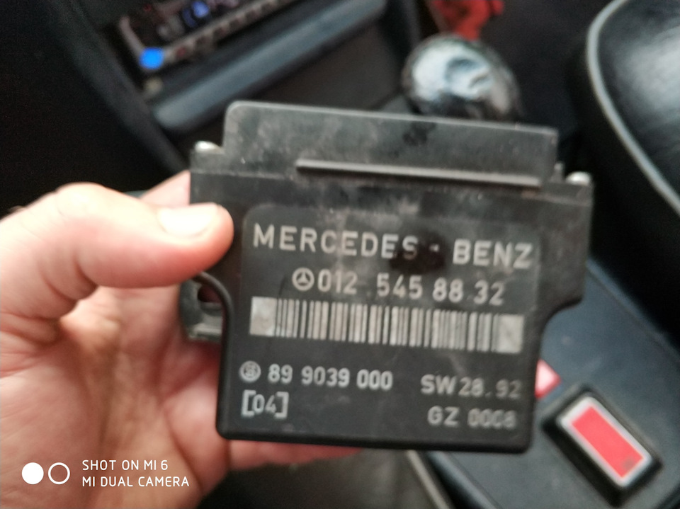 A0125458832 Блок управления свечами накаливания Mercedes | Запчасти на ...
