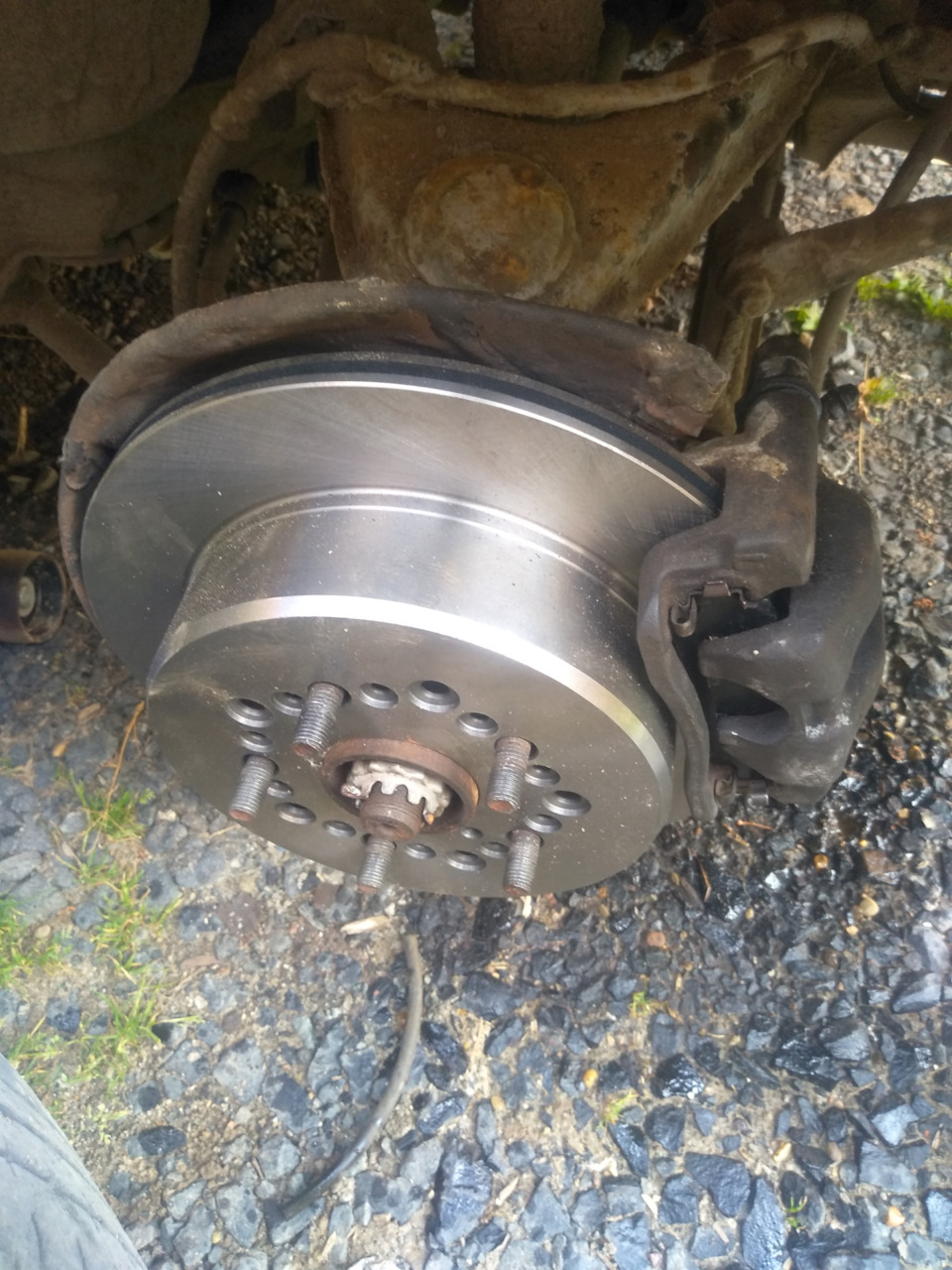 Задние тормоза — Lexus LS (UCF10), 4 л, 1991 года | своими руками | DRIVE2