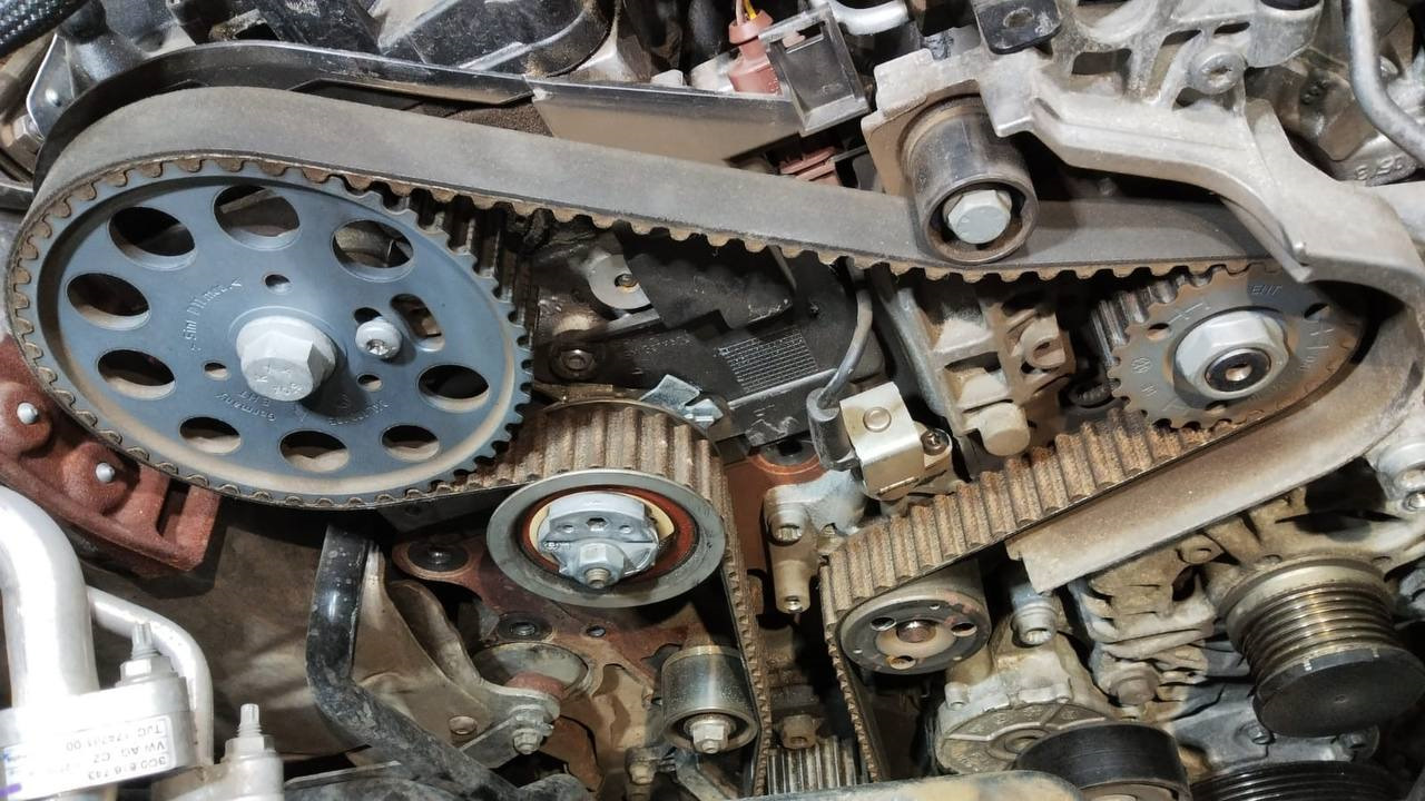 aufzeichnen №13. Правильная замена ГРМ на двигателе CUAA — Volkswagen ...