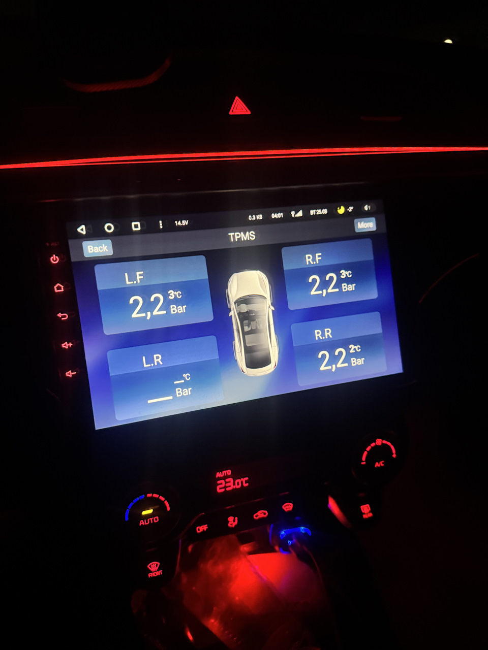 Глюк датчика TPMS Teyes — KIA Rio (4G), 1,6 л, 2018 года | поломка | DRIVE2