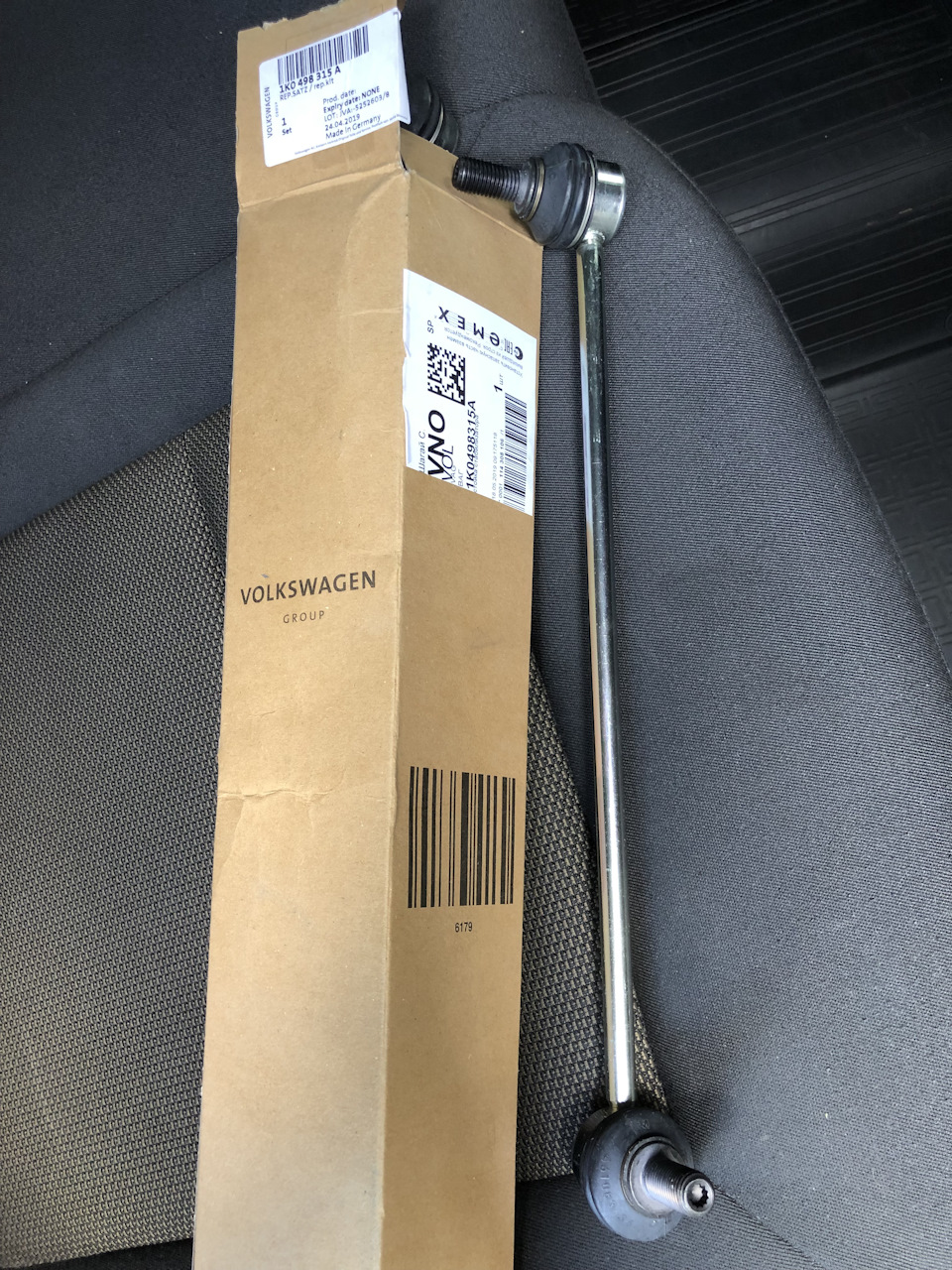 ТО 99200 км — Audi Q3 (1G), 2 л, 2013 года | плановое ТО | DRIVE2