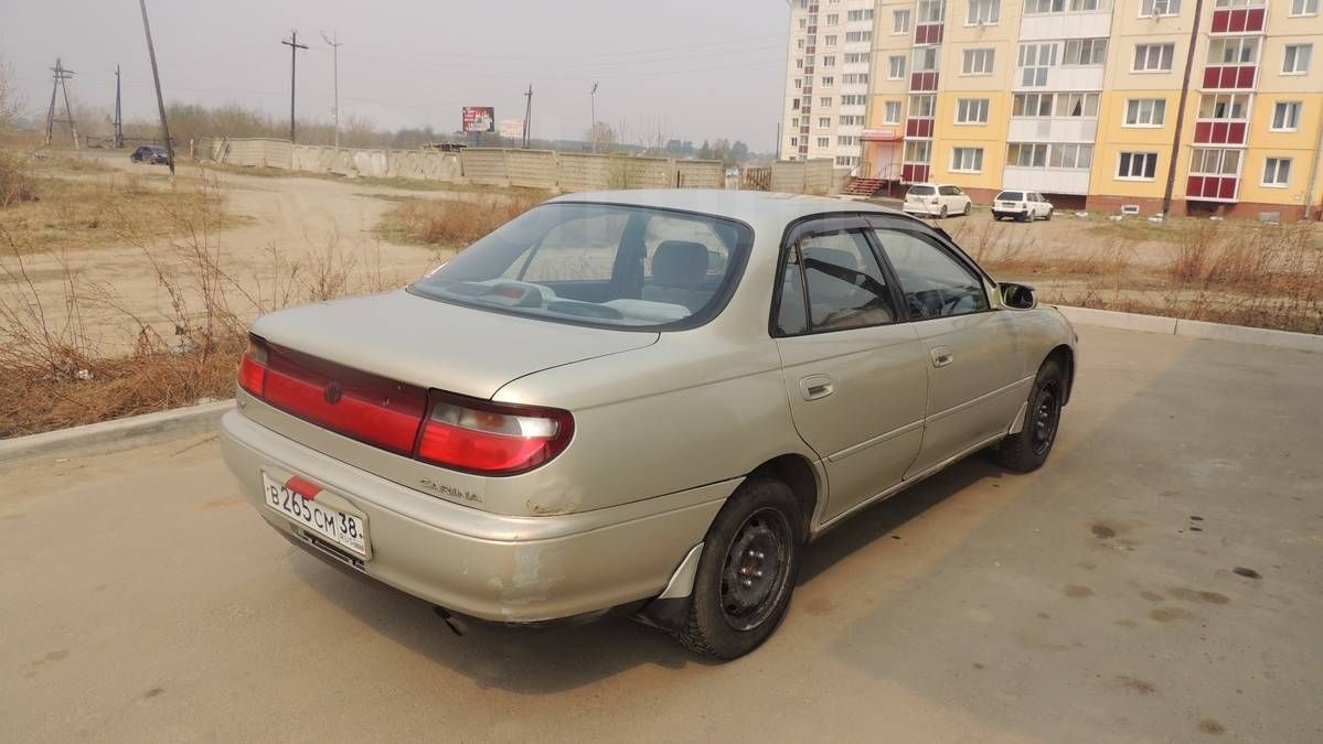 С чего все начиналось… — Toyota Carina (6G), 1,5 л, 1993 года | покупка ...