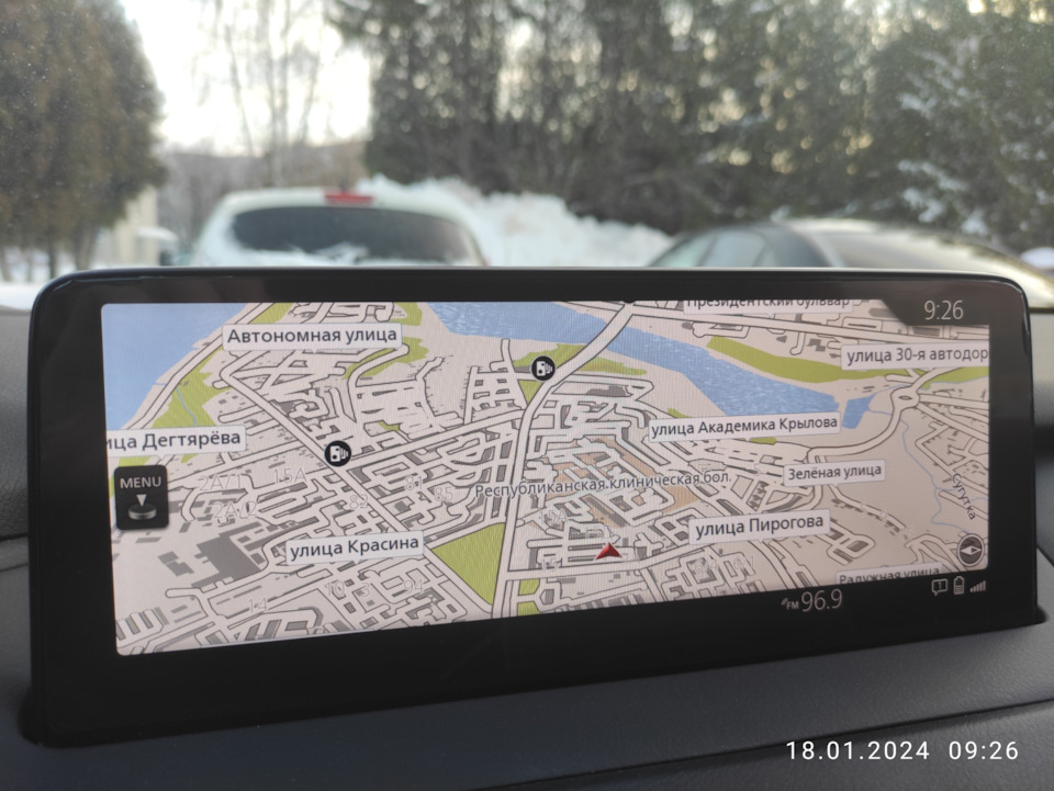 Навигация для Mazda Connect 2 — Mazda Cx 9 2g 2 5 л 2021 года