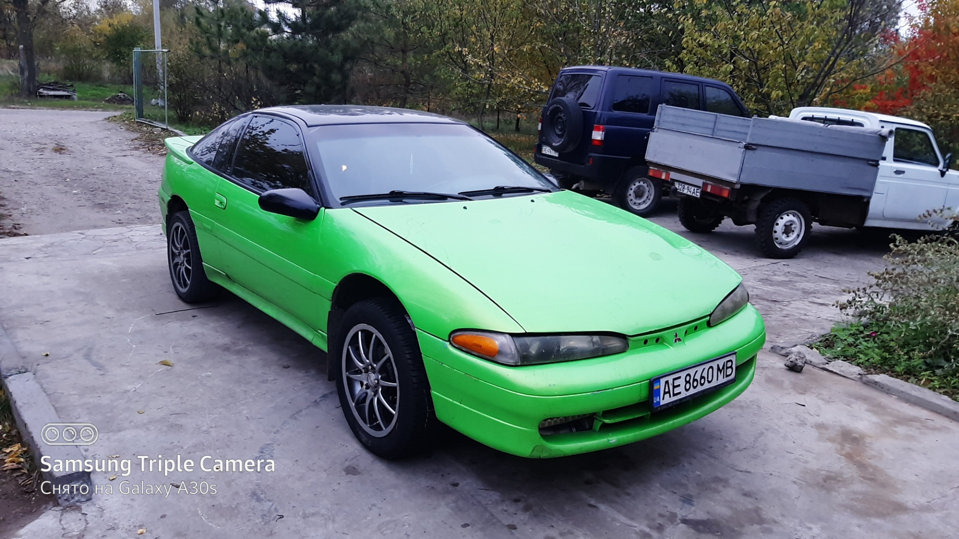 Начинал сцеплением, а закончил двс))) — Mitsubishi Eclipse (1G), 2 л ...