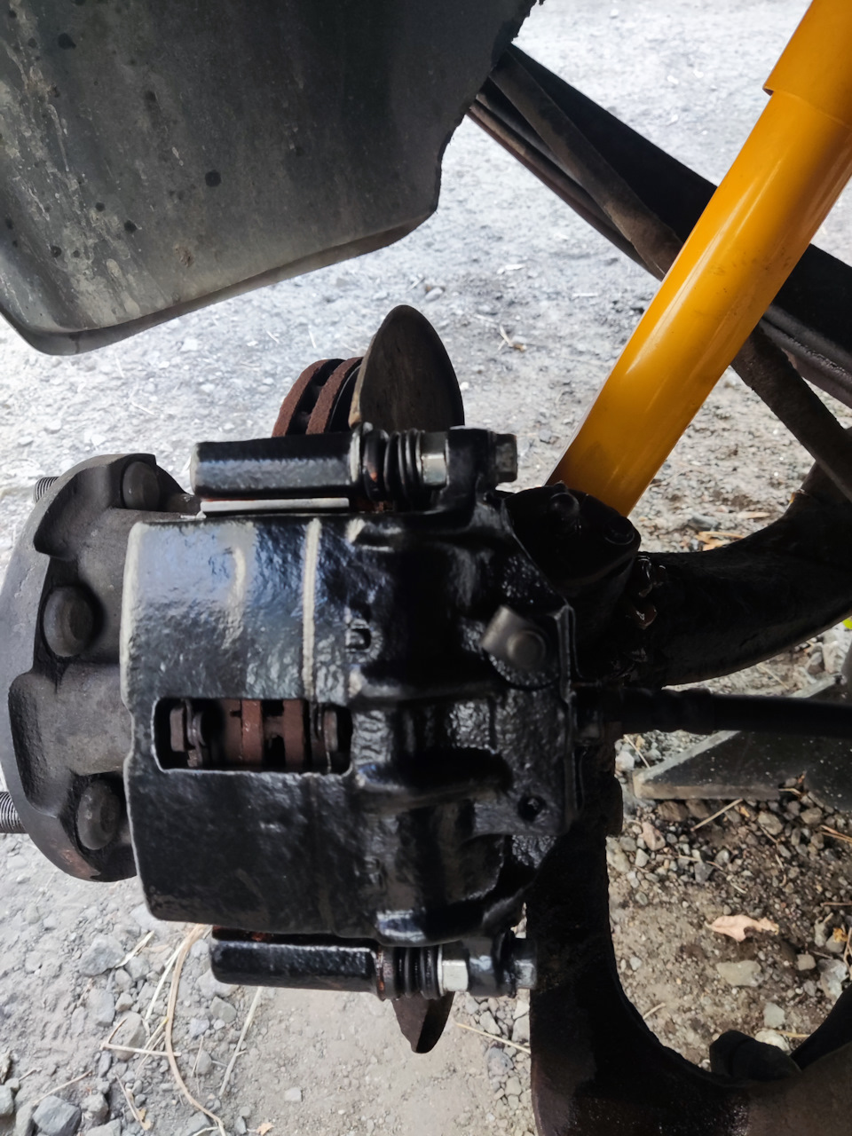 ТО передних суппортов, замена передних амортизаторов HOLA — ГАЗ Газель ...