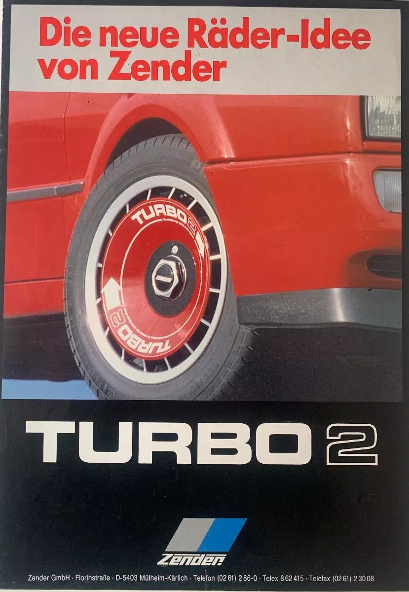 Zender Turbo 2 — Lada 21093, 1,5 л, 1997 года | колёсные диски | DRIVE2