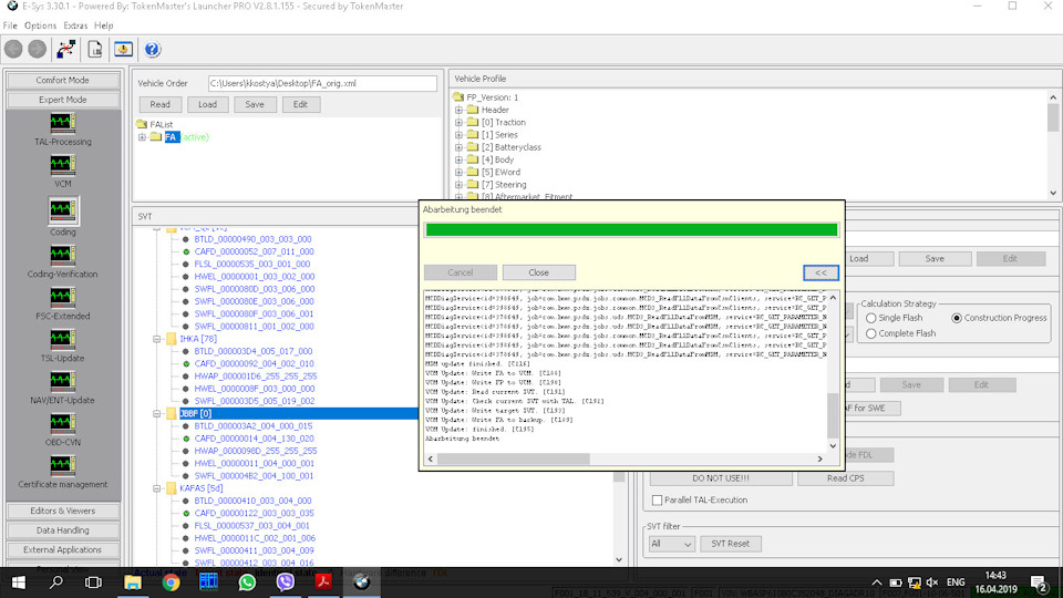 Довели девку — Tokenmaster раздаёт E-Sys Launcher PRO 2.8.2 — BMW 5 series Gran Turismo (F07), 3 ...