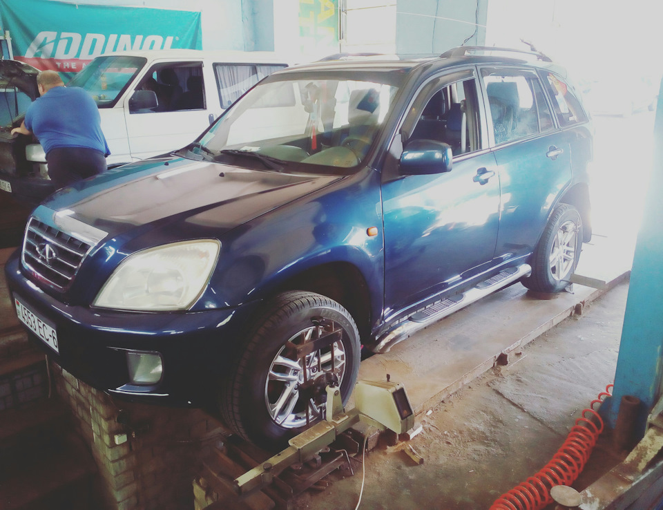 Новая рулевая рейка — Chery Tiggo 1, 1,8 л, 2009 года | своими руками ...