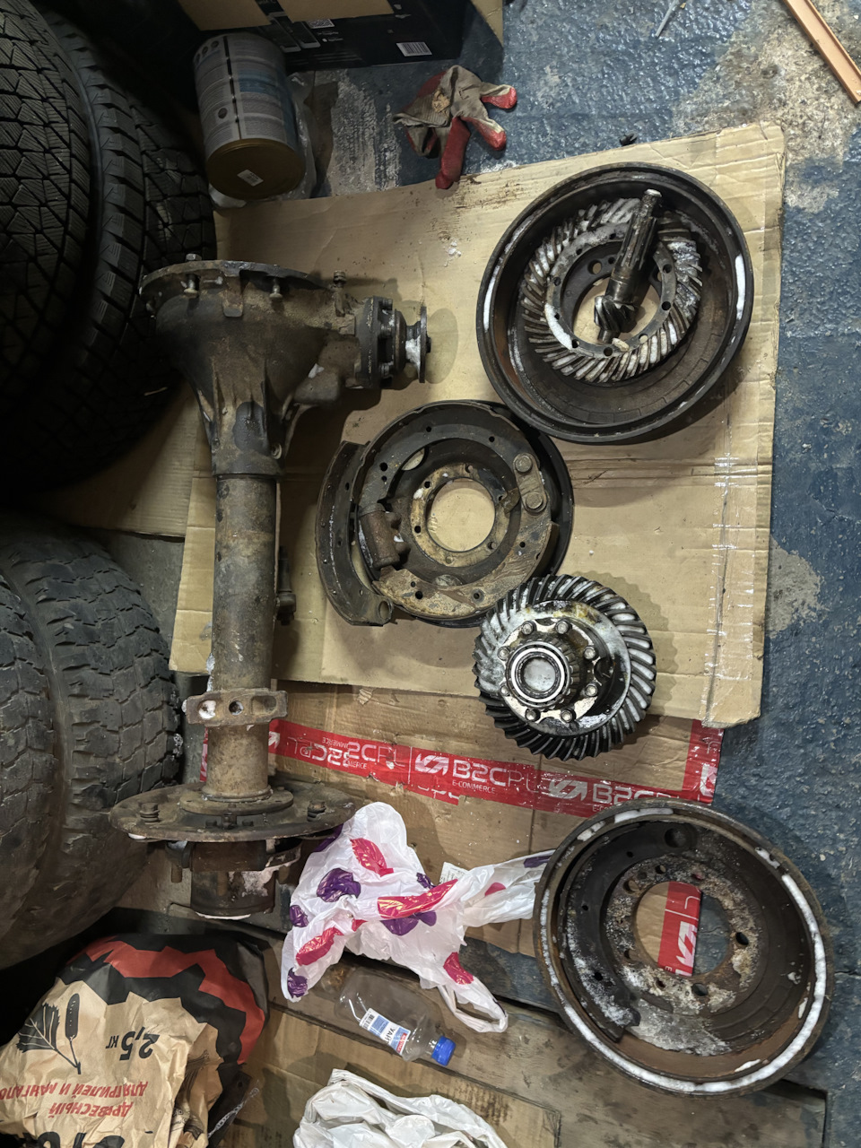 Задний мост и самоблок — УАЗ 3909, 2,9 л, 1997 года | своими руками | DRIVE2