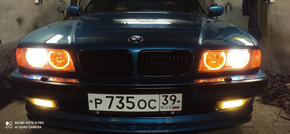 Hella 3R в BMW E38 дорестайлинг и очередная борьба с запотеванием фар))) — BMW 7 series (E38), 3 ...