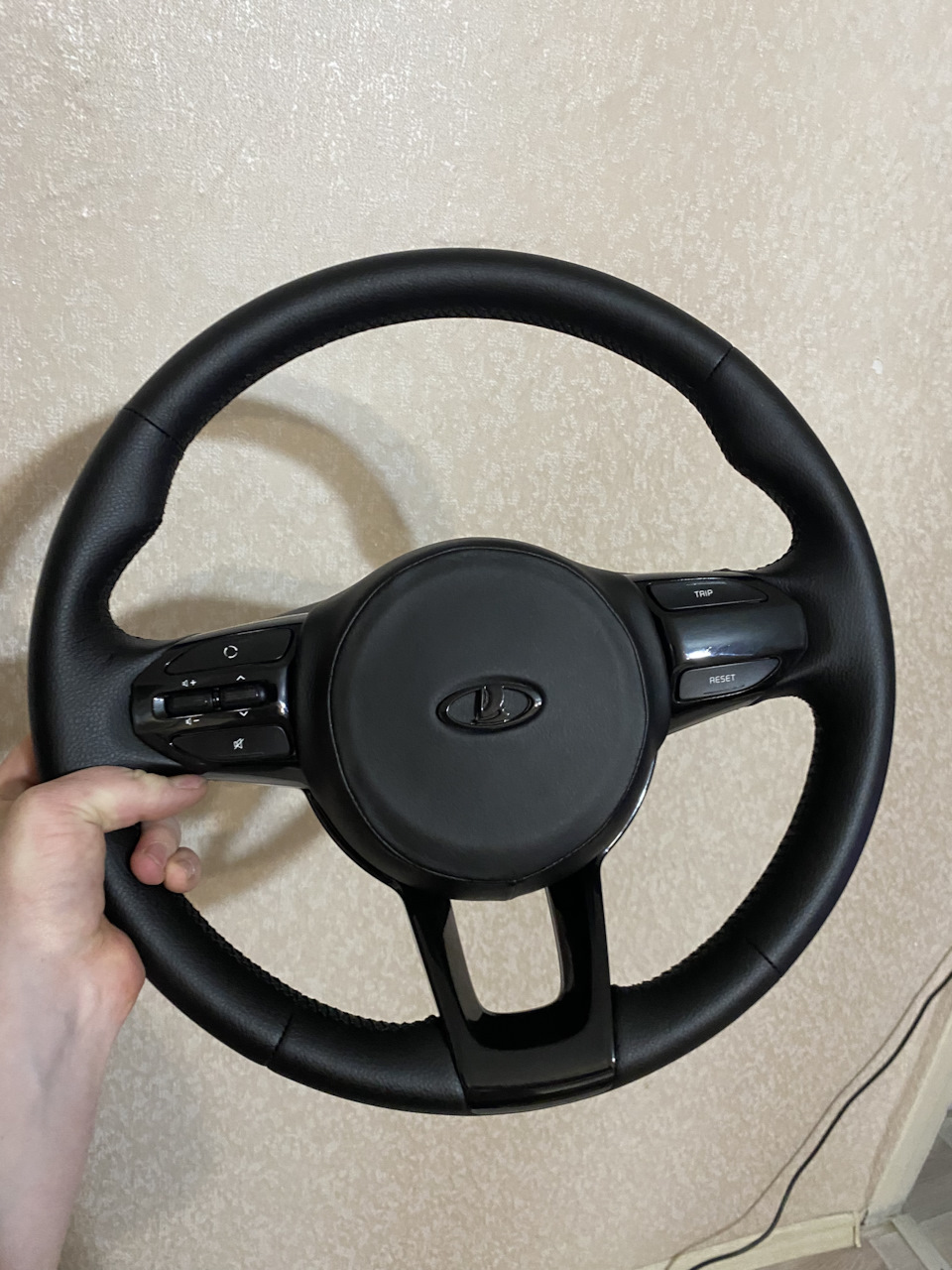 Мульти руль от Киа Рио 4 в Приору — Lada Приора седан, 1,6 л, 2009 года ...