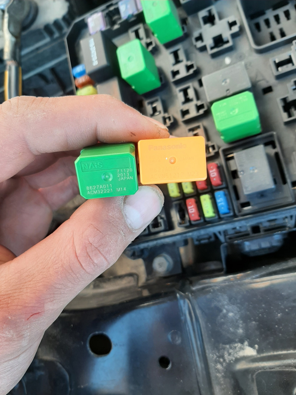 8627A011 Реле Mitsubishi | Запчасти на DRIVE2