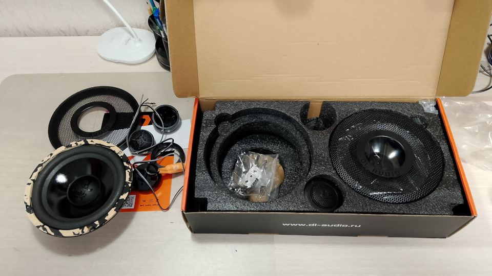 Установка колонок Dl audio python 165 comp. Замена штатной акустики. — Opel Antara, 2,4 л, 2011 ...