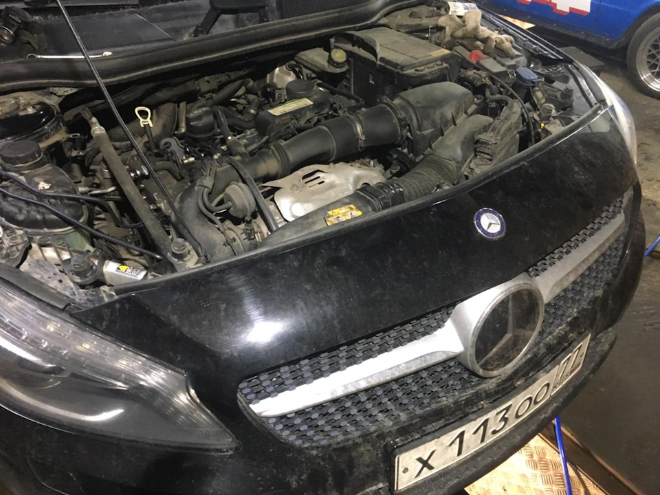 Помпа — Mercedes-Benz A-Class (W176), 1,6 л, 2013 года | визит на ...