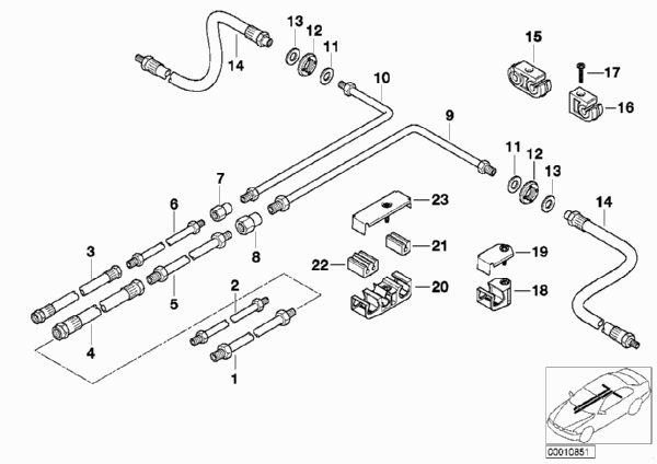 Тechnical Update №4 — Тормозная система — BMW 7 series (E38), 2,8 л ...