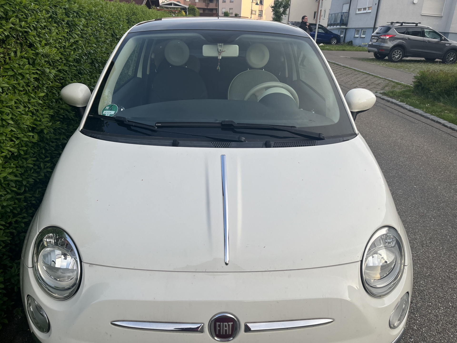 молдинг на капот 50901691, — FIAT 500, 1,2 л, 2015 года | аксессуары ...