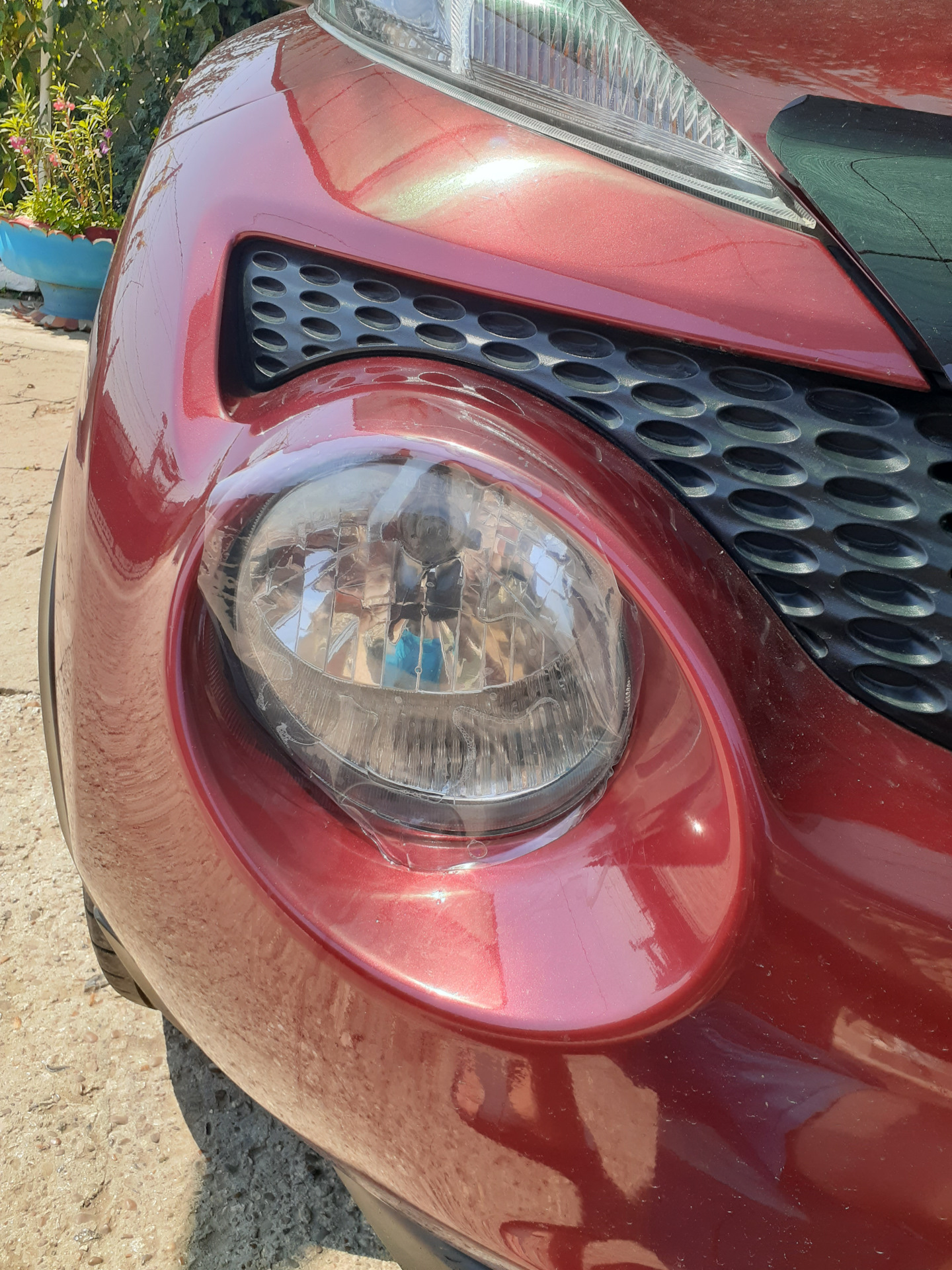 🛠 Замена расходников/плёнка на фары, противотуманки — Nissan Juke (1G ...