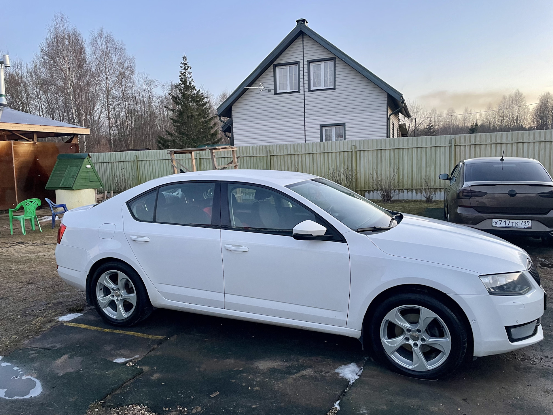 Обновка — Skoda Octavia Mk3, 2 л., 2013 года | шины | DRIVE2