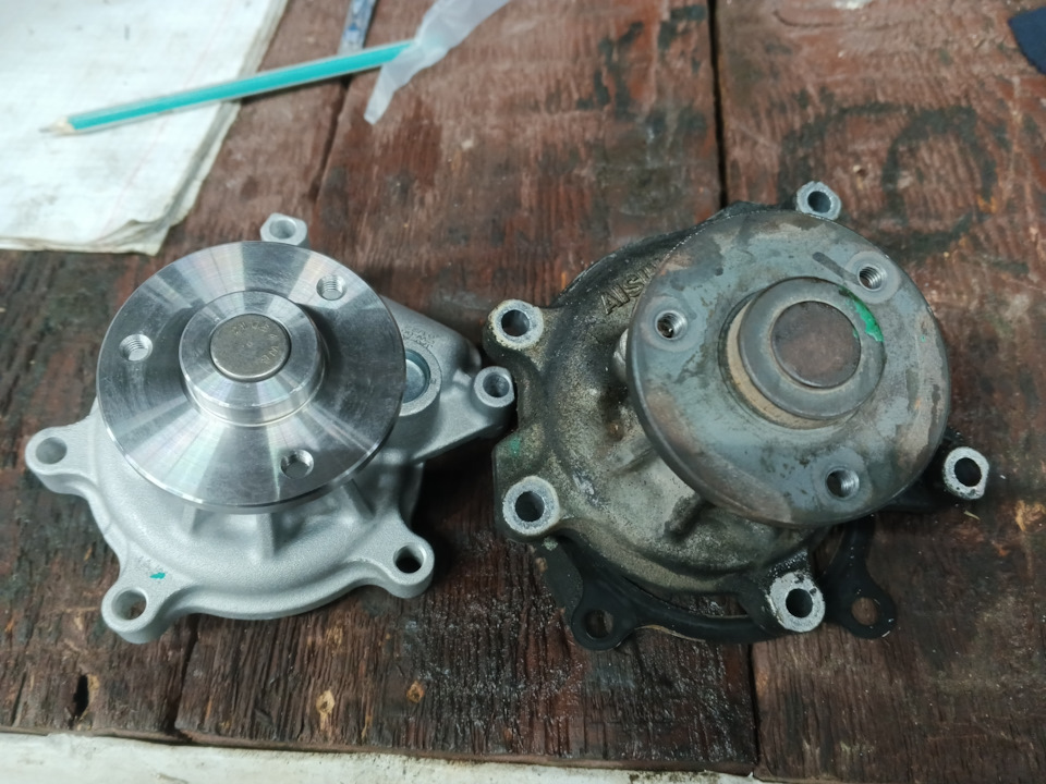 Помпа — Toyota Vitz (10), 1 л, 2001 года | своими руками | DRIVE2