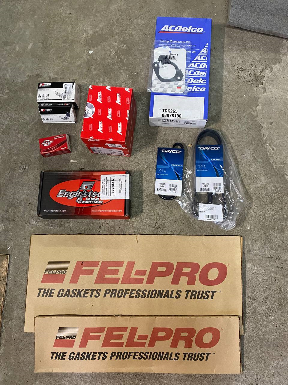 ТО двигателя — Chrysler Voyager (4G), 2,4 л, 2002 года | запчасти | DRIVE2