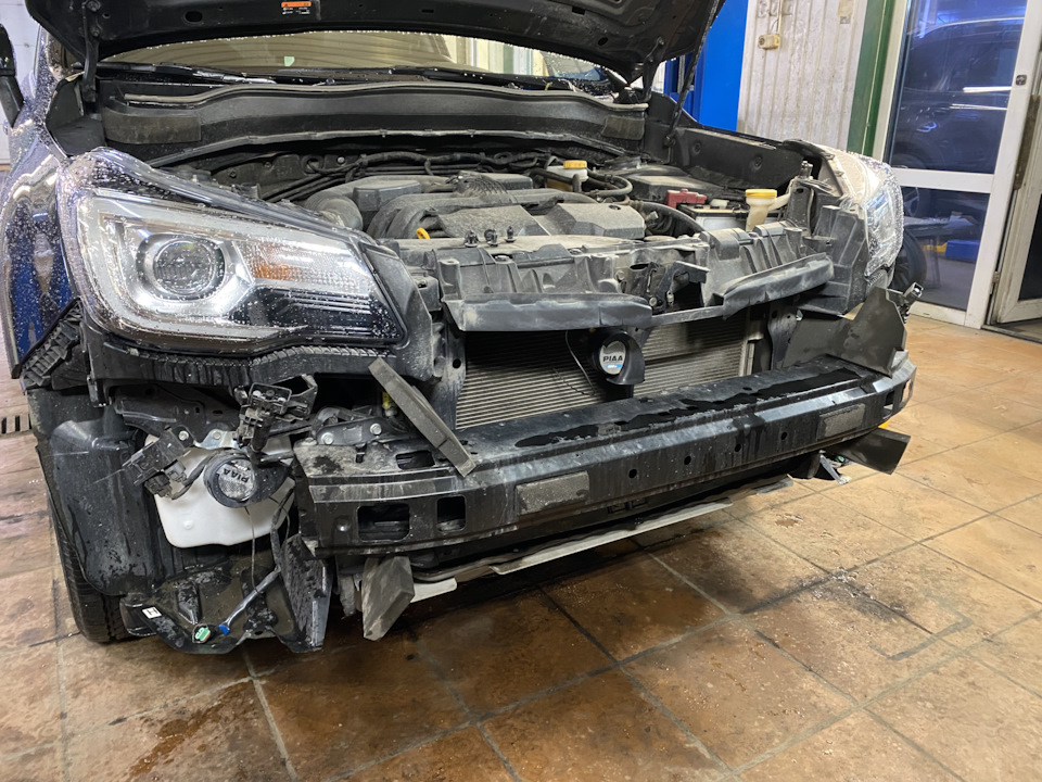 Бампер XT установлен! — Subaru Forester (SJ), 2,5 л, 2018 года | тюнинг ...