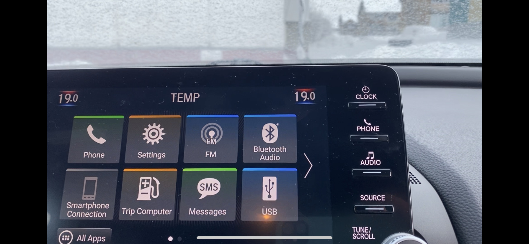 Климат в Цельсий в Американский Аккорд — Honda Accord (10G), 1,5 л ...