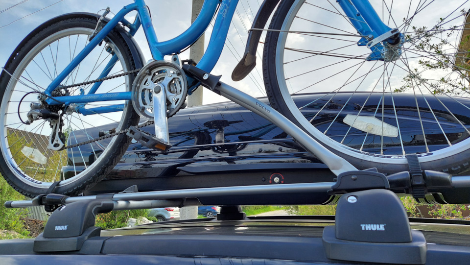 Открываем сезон с велокреплением Volvo 31330896 / THULE FreeRide 532 ...