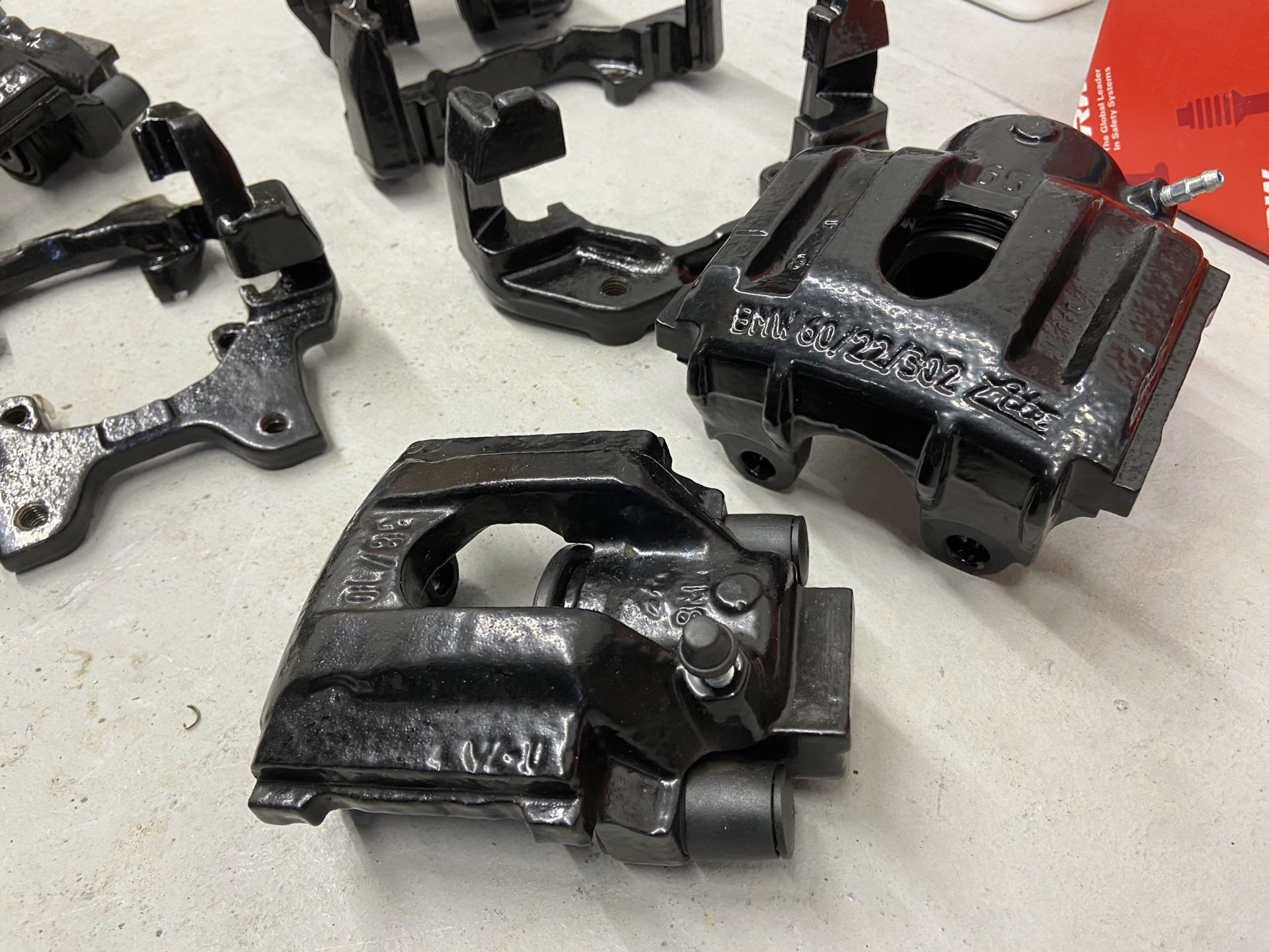 Суппорта готовы — BMW 5 series (E34), 2,5 л, 1994 года | стайлинг | DRIVE2