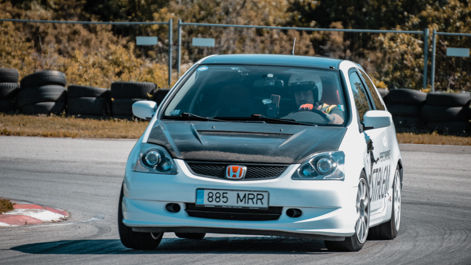 Baltic Time Attack Series round 1 — Honda Civic Type R (2G), 2,4 л, 2003 года | видео | DRIVE2