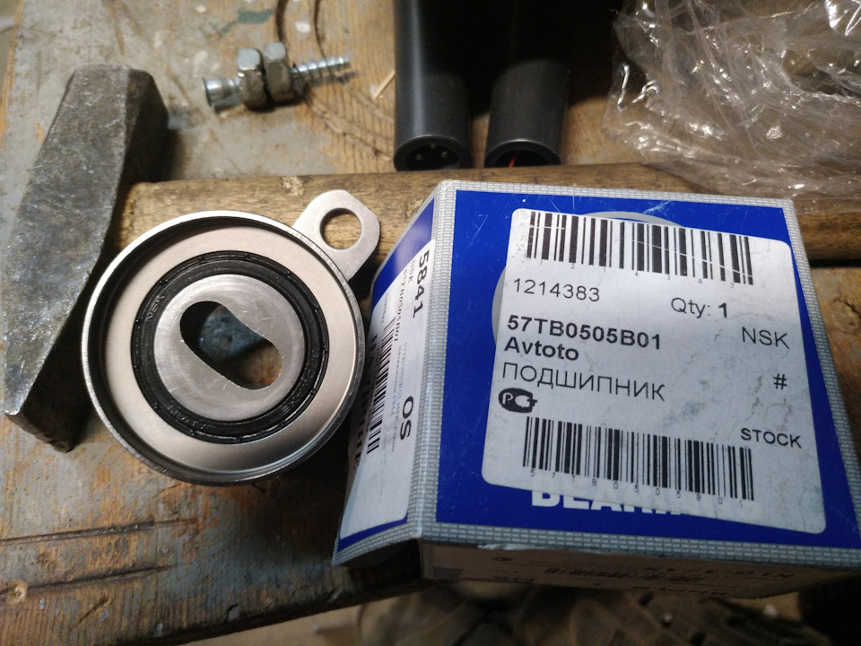 Расходники на Грм, помпа, генератор, передняя подвеска. — Toyota Corolla (110), 1,6 л, 1998 года ...