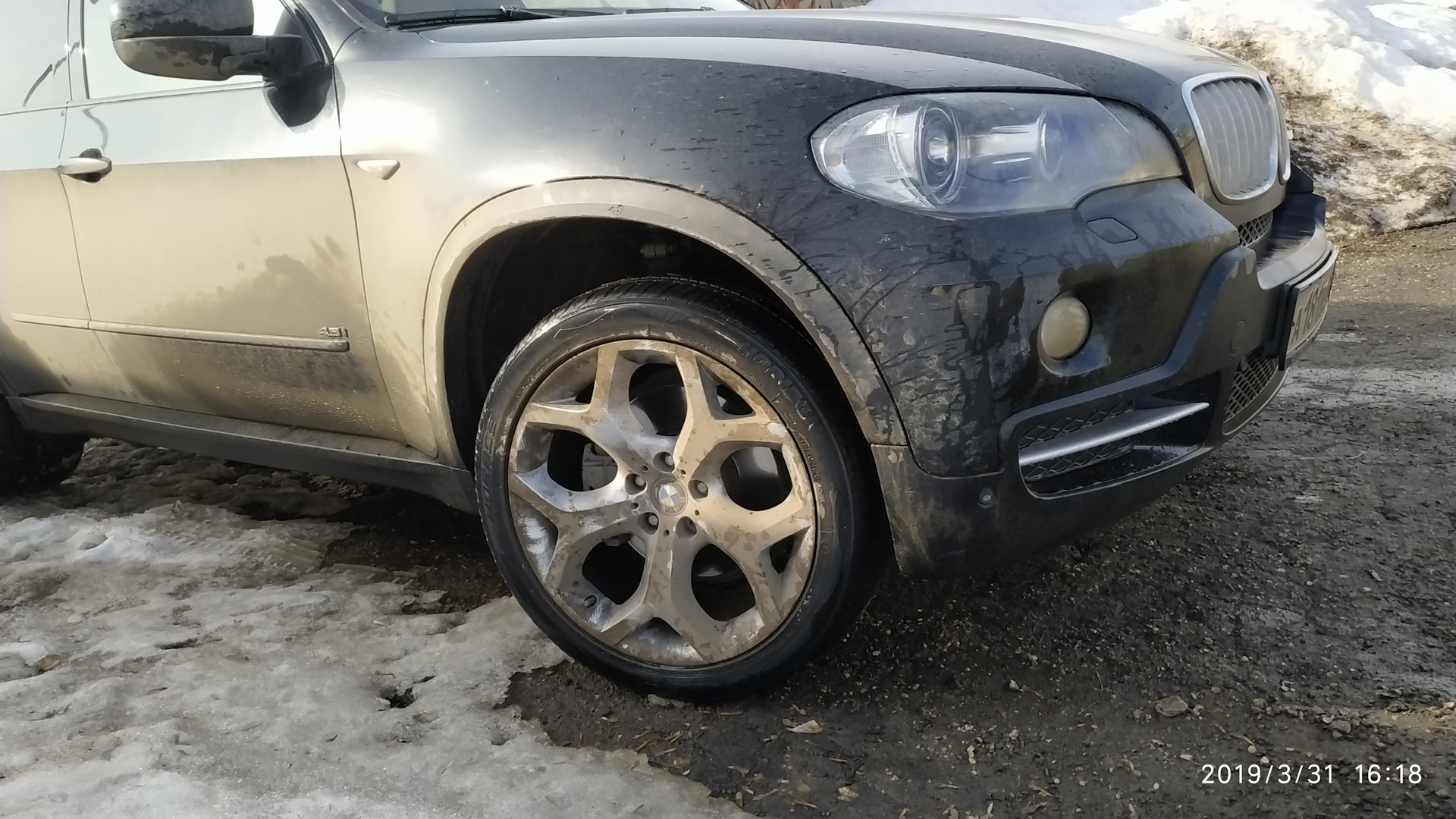 Тяжело далась эта зима иксу. — BMW X5 (E70), 4,8 л., 2008 года | своими руками | DRIVE2