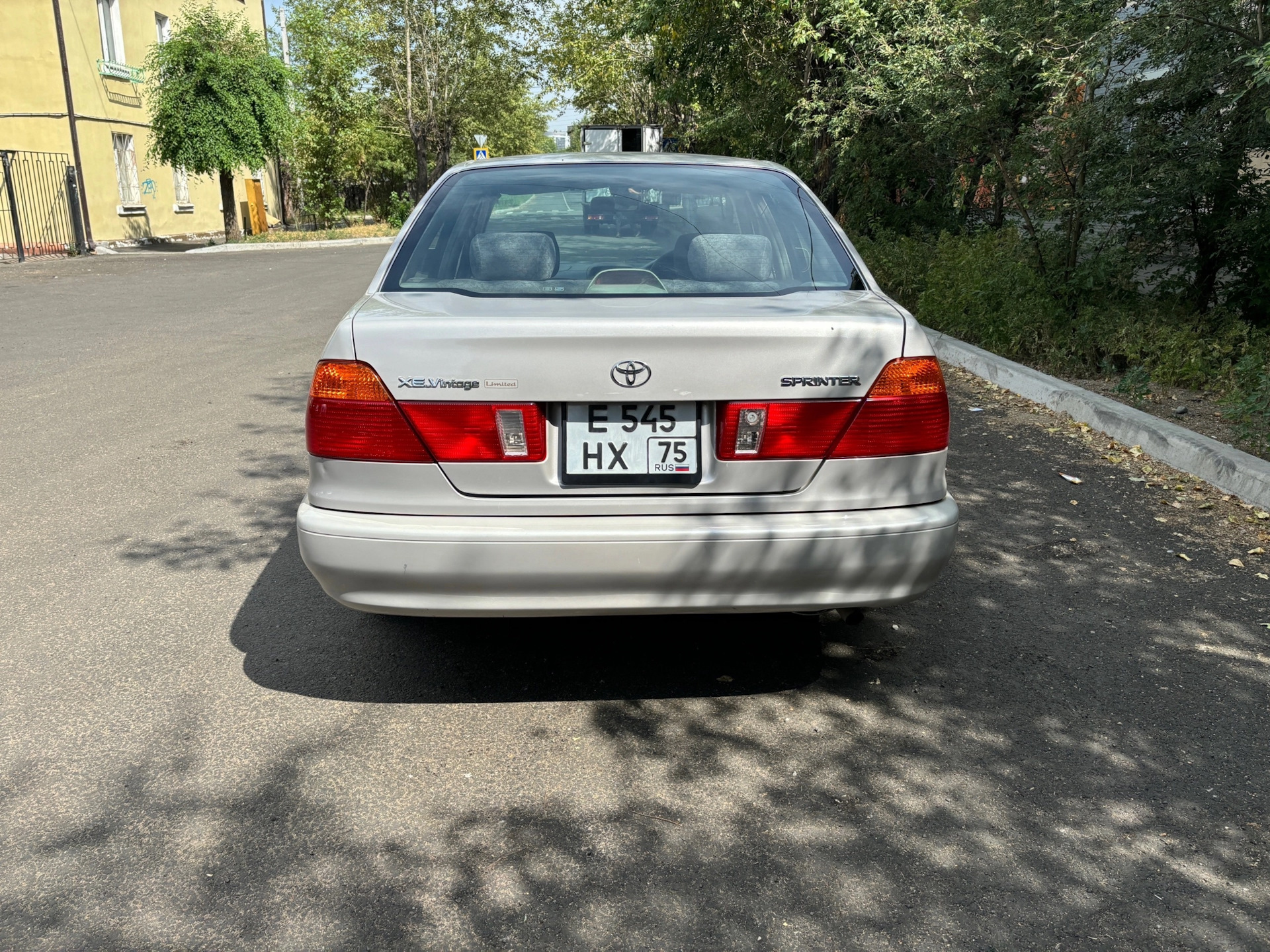 Новый госномер — Toyota Sprinter (110), 1,5 л, 1997 года | стайлинг ...