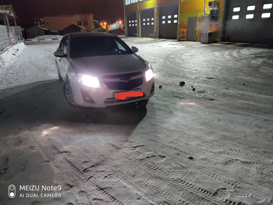 OSRAM Cool Blue Intense — Chevrolet Cruze Hatchback, 1,6 л, 2014 года ...