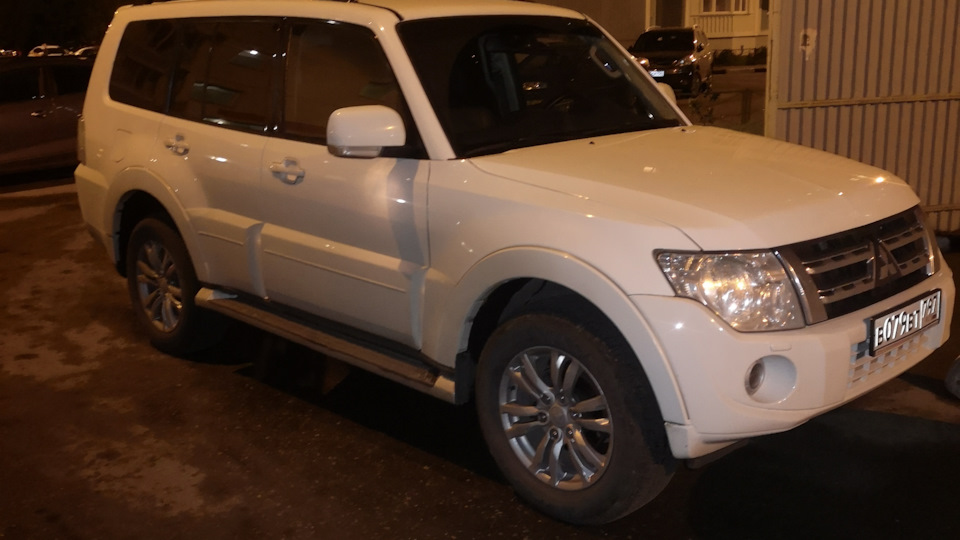 Про резинки — Mitsubishi Pajero (4G), 3 л, 2013 года | запчасти | DRIVE2