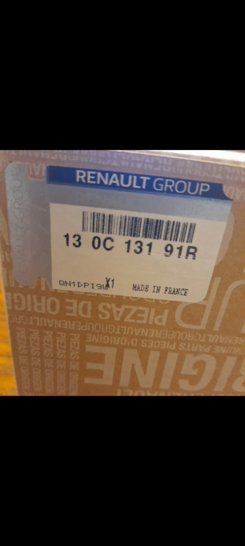 130C13191R Комплект ремня ГРМ RENAULT | Запчасти на DRIVE2