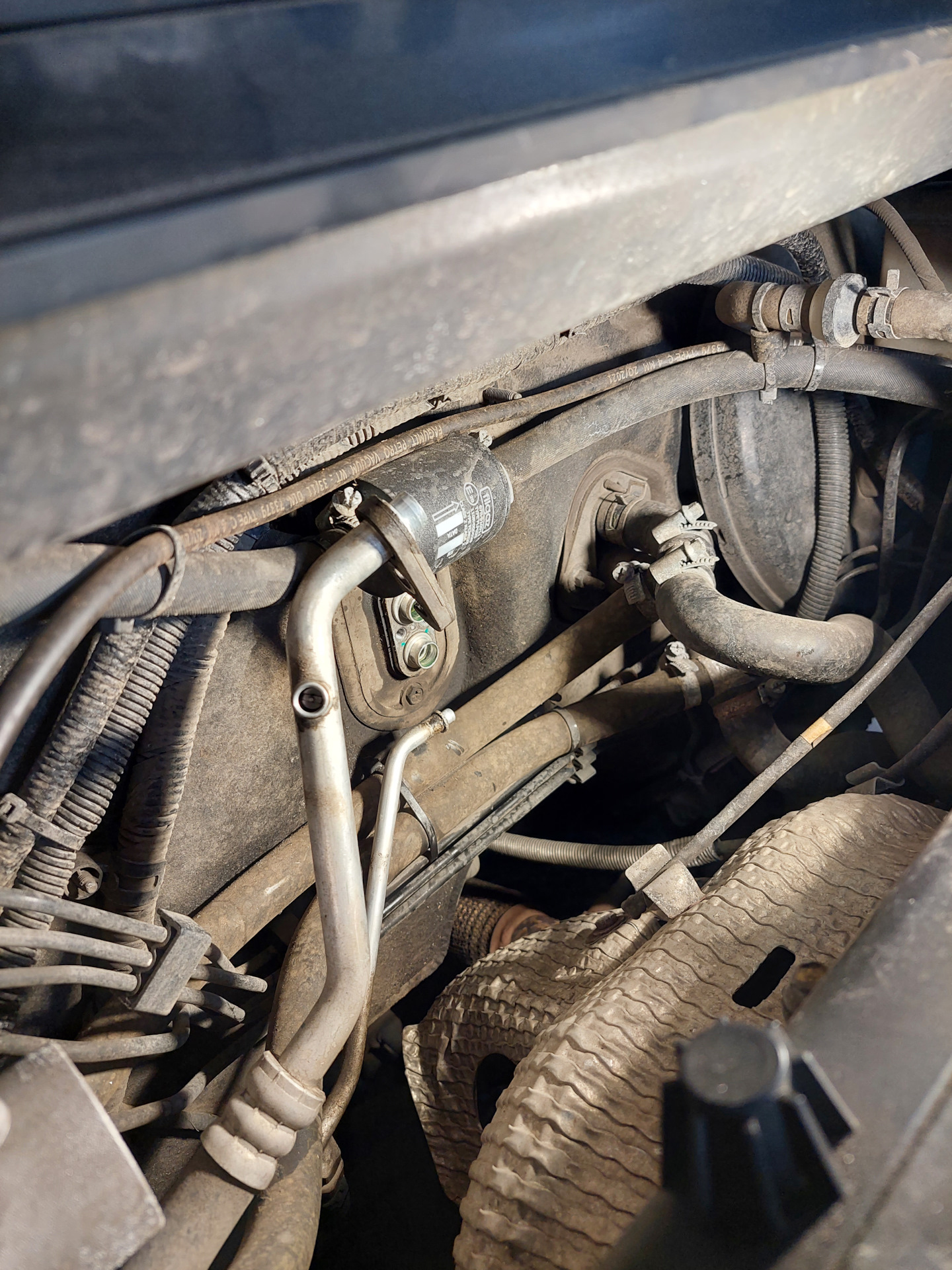 Заменил антифриз, уплотнительные кольца патрубков кондея — KIA Rio (4G ...