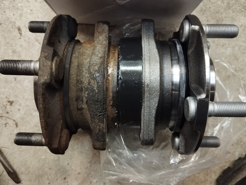 Передняя правая ступица. v2. ILJIN IJ143035. 150224 км — Nissan X-Trail ...