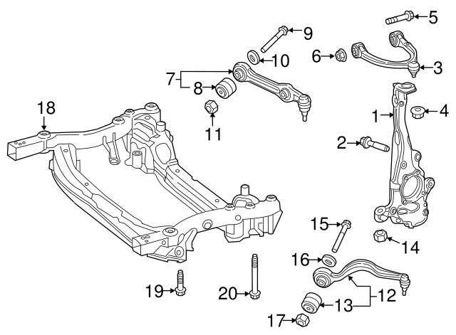 A2053305801 Тяга подвески Mercedes | Запчасти на DRIVE2