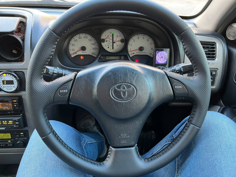 Новый классный руль ) — Toyota Caldina (210), 2 л, 2000 года ...