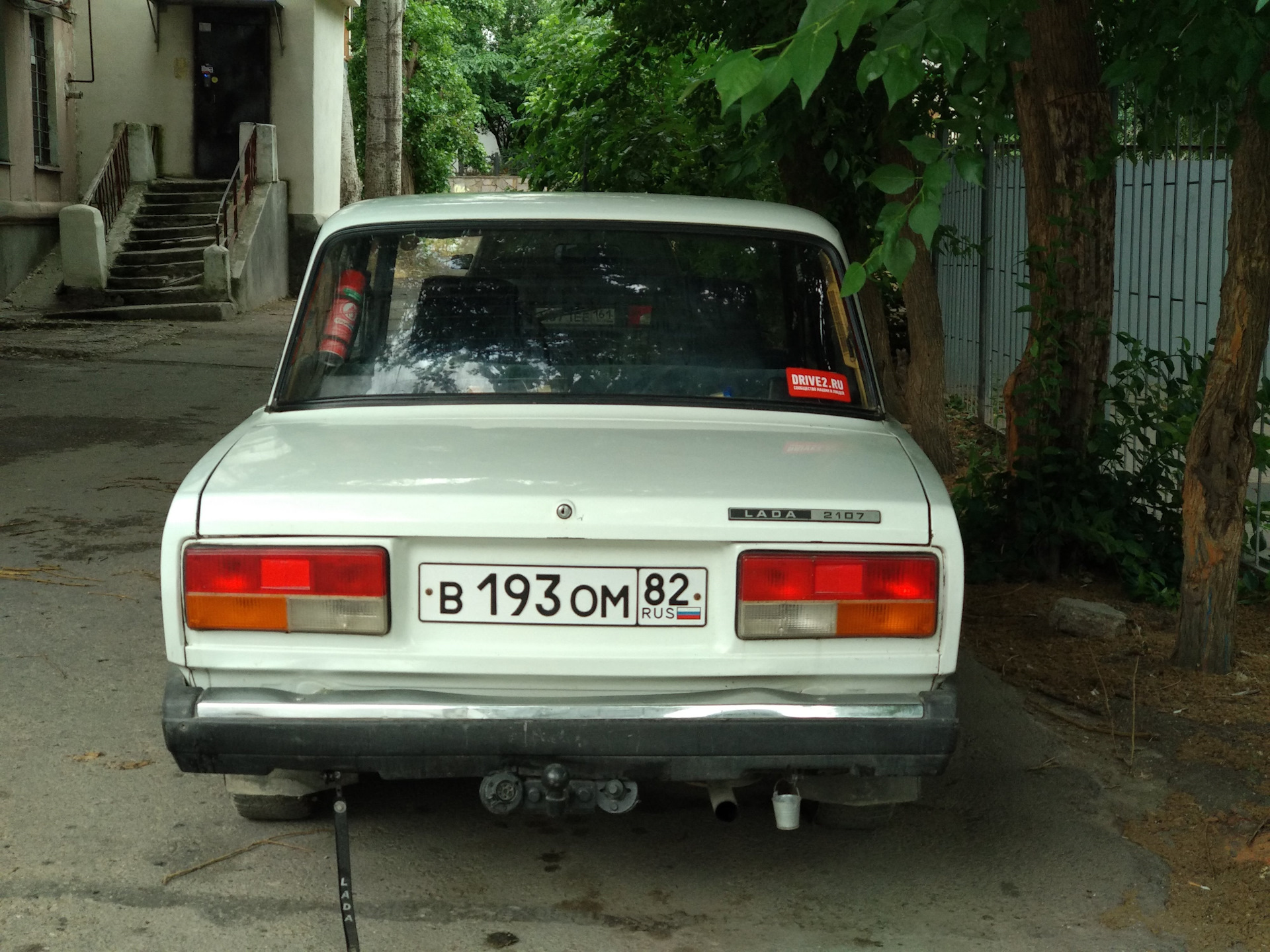 Вот и до меня дошли наклейки — Lada 2107 1 5 л 1992 года другое