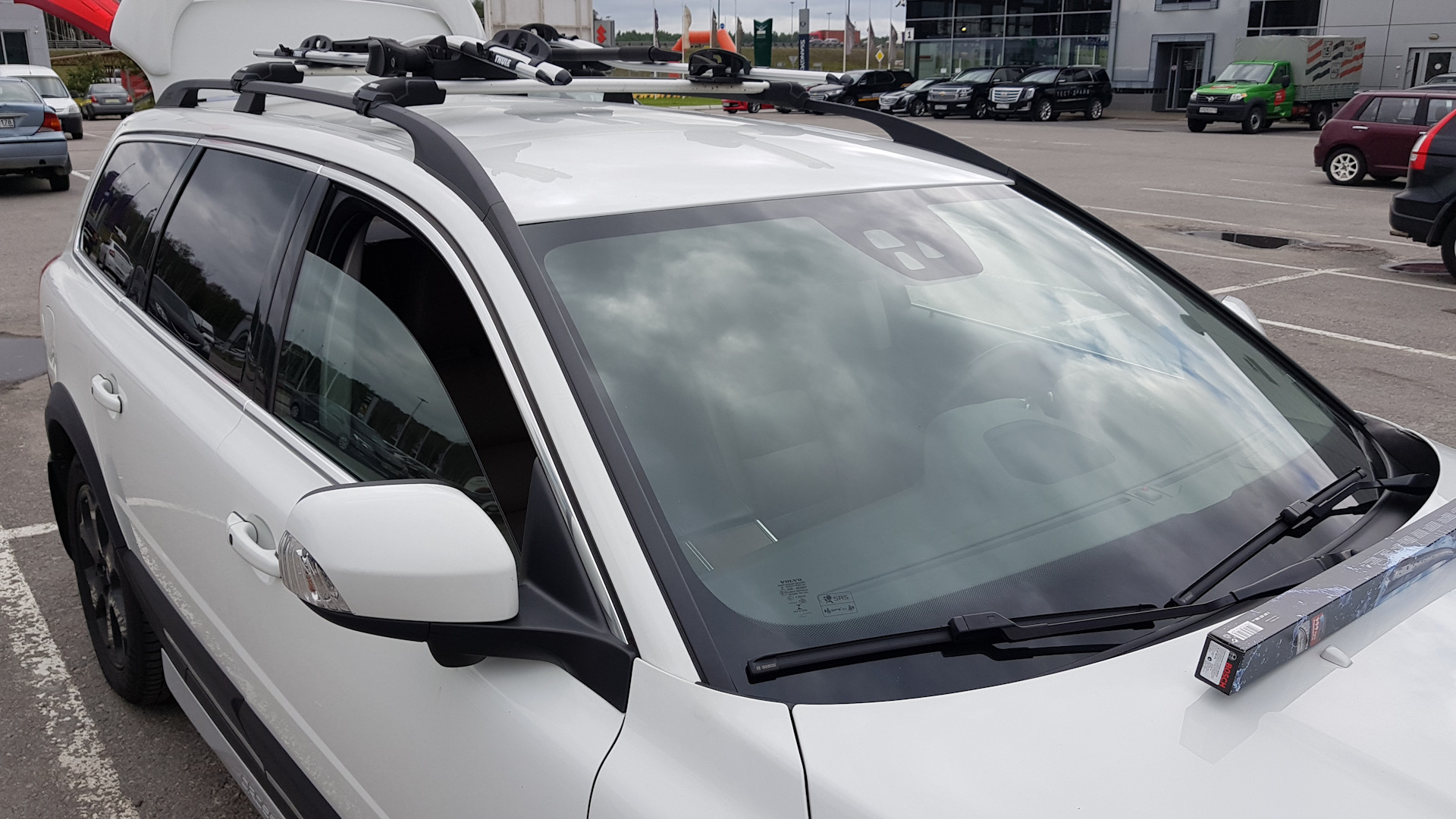 Замена лобового стекла. Спасибо КАСКО! — Volvo XC70 III, 2,4 л, 2014 ...