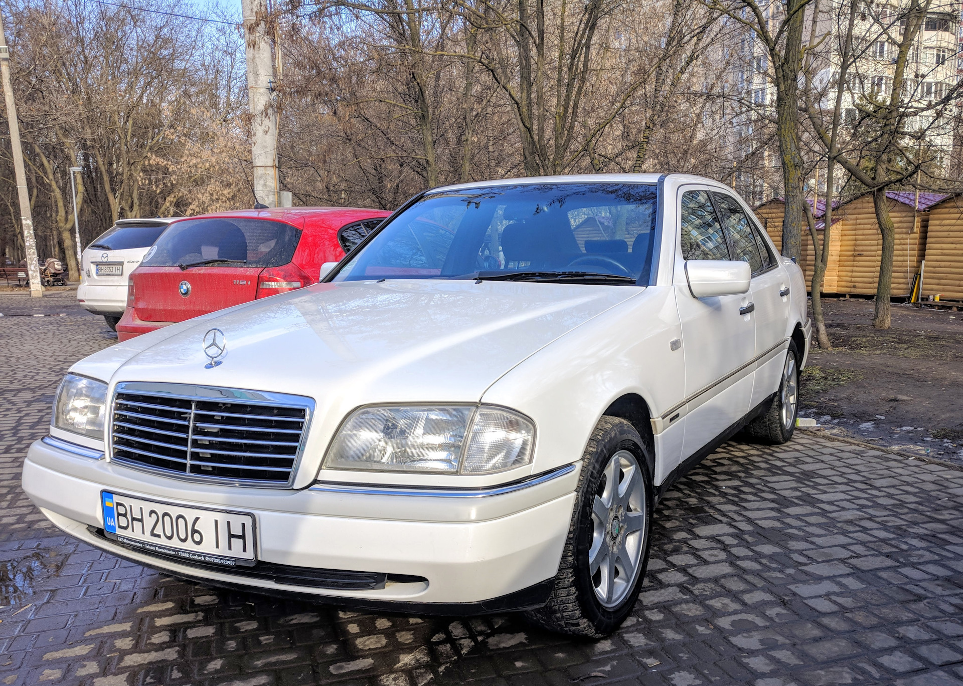 Выехали с покраски — Mercedes-Benz C-Class (W202), 1,8 л, 1996 года | кузовной ремонт | DRIVE2